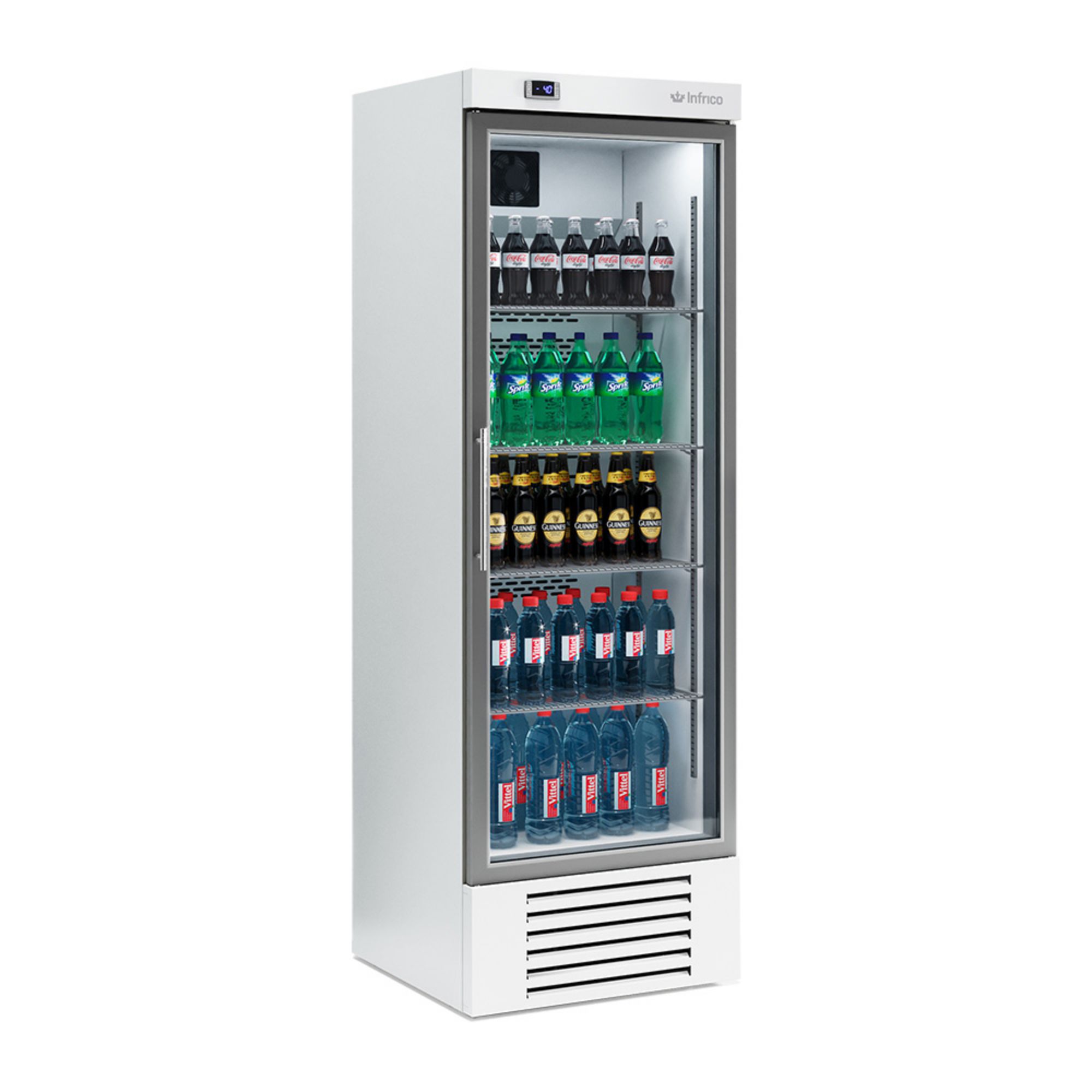 Infrico ERC15 Bottle Coolers Glass Door Merchandiser Erc Series ...